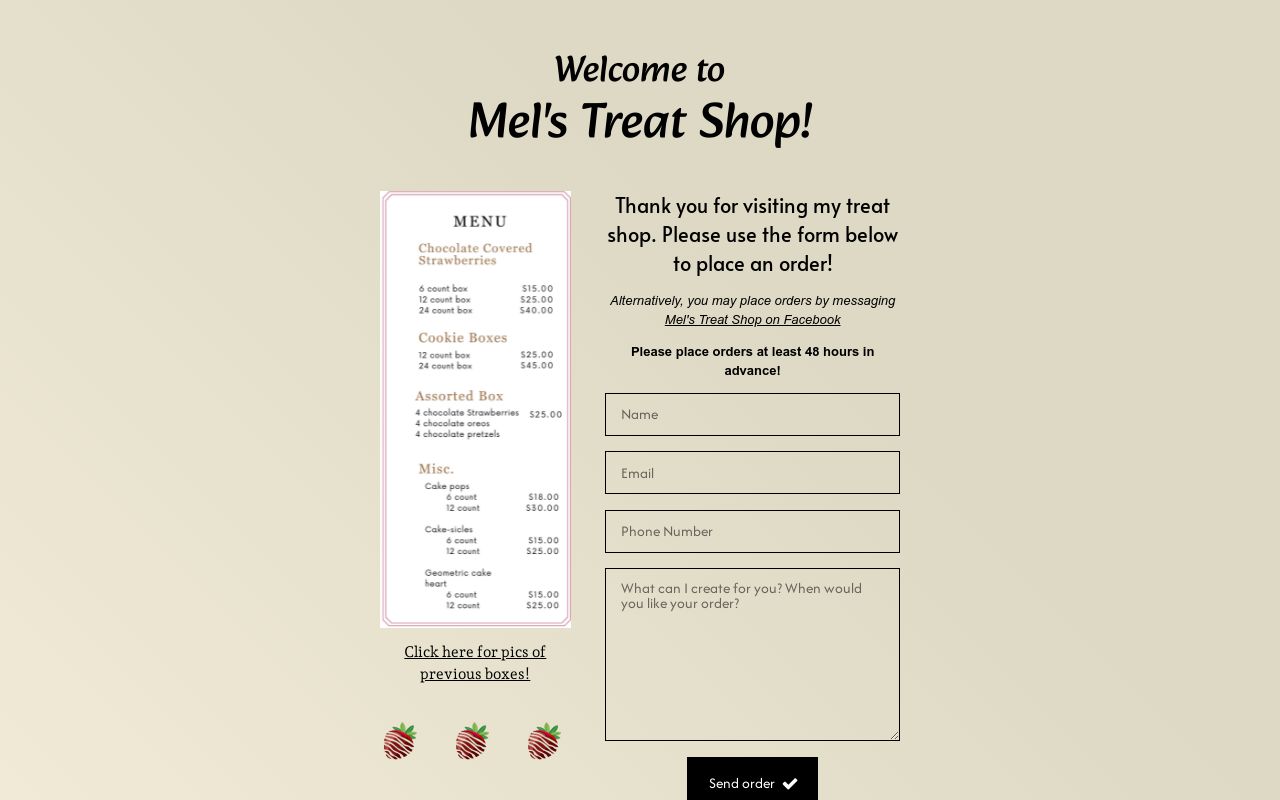 Mel's Treat Shop
